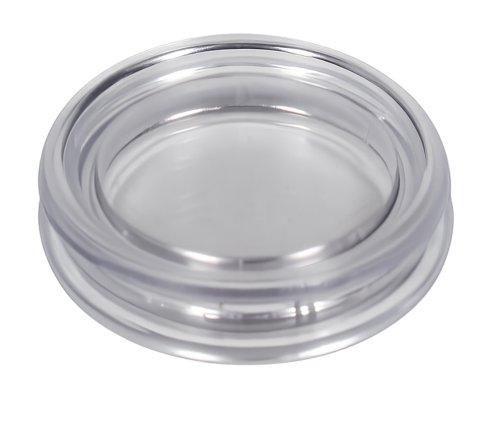Lindner - Crystal Clear Coin Capsule, Scratch-Resistant, 18 mm Diameter ...