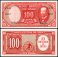 Chile 10 Centesimos de Escudo on 100 Pesos Banknote, 1960-1961 ND, P ...