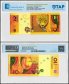 Abkhazia 10 Apsar Banknote, 2024, P-3, UNC, TAP Authenticated